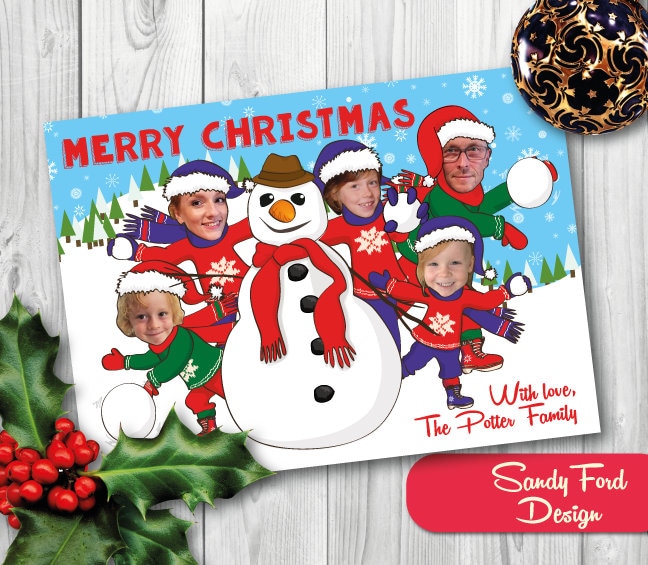 Funny Family Holiday Cards