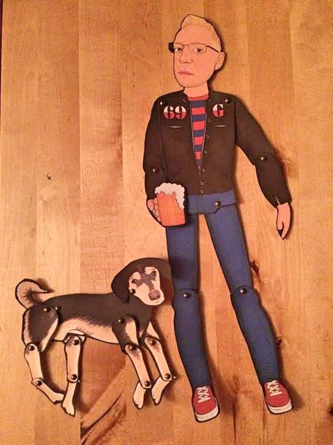 Articulated Paper Doll DIY Kit - Personalized From Your Photos ...