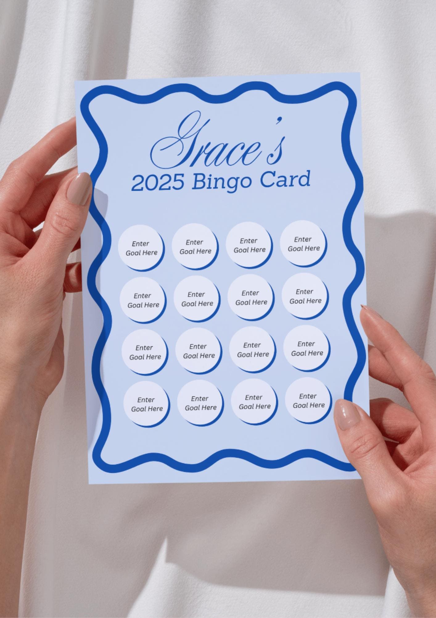 2025 New Year Bingo Card | Fun & Interactive Goal Setting Canva ...