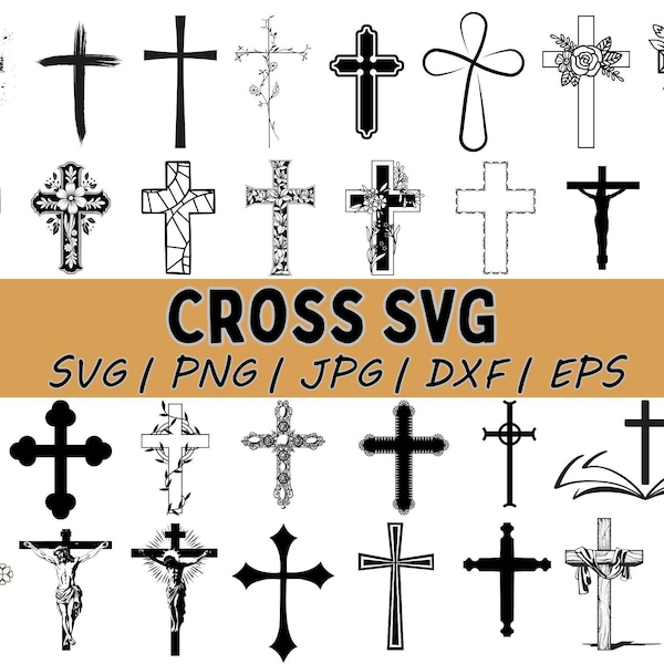 Cross Svg - Etsy