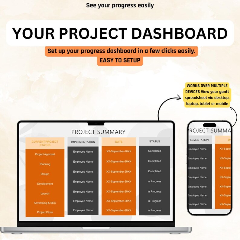 Editable Project Management Powerpoint Template | Professional Business ...