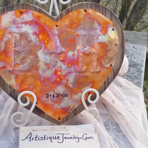 Copper Sign, Heart Sign, Barn Wedding, Custom Sign, 7th Anniversary ...