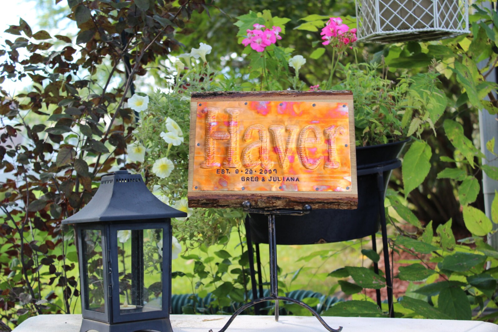 Copper Sign Custom Sign Wedding Sign Anniversary Gift Bar | Etsy