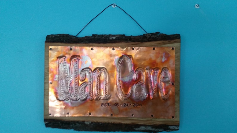 Bar Sign Copper Sign Wedding Sign Custom Sign Anniversary - Etsy