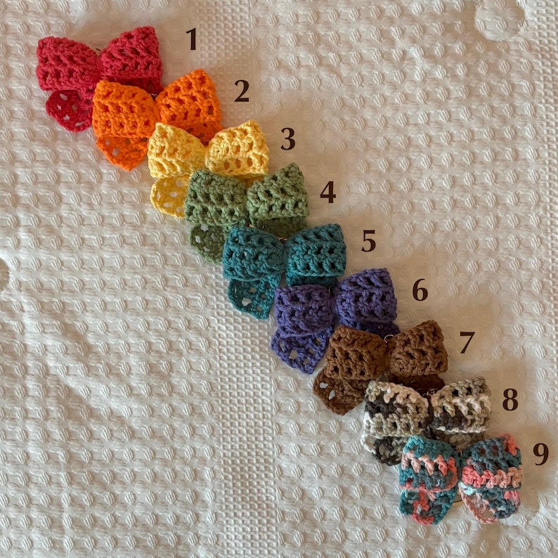 Handmade Crochet Bow Keychain | Aesthetic Cute Bag Charm | Coquette ...