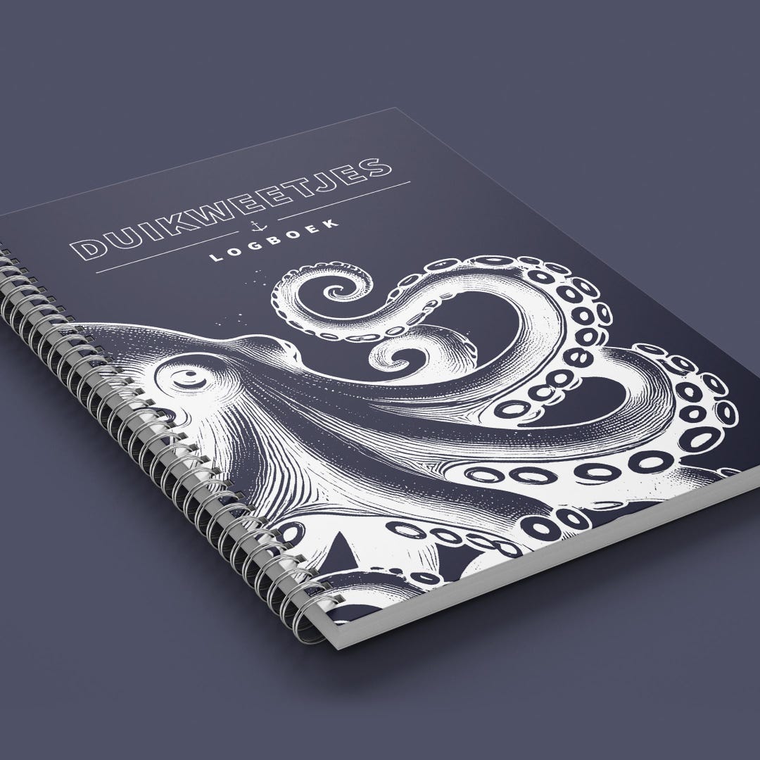 DIVE FACTS SPIRAL DIVE LOG - Etsy