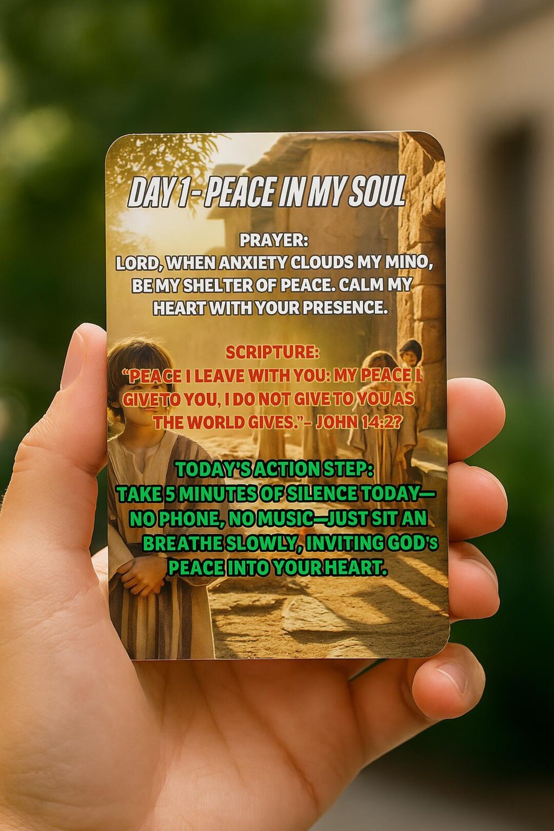 21-day Christian Prayer Card Deck – Daily Bible Verses, Guided Prayers ...