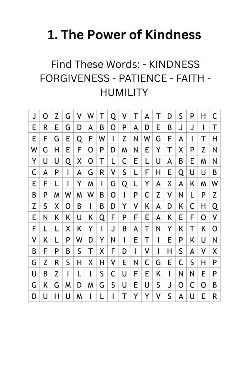 Bible Word Search for Kids: 21 Faith-filled Puzzles to Learn God’s Word ...