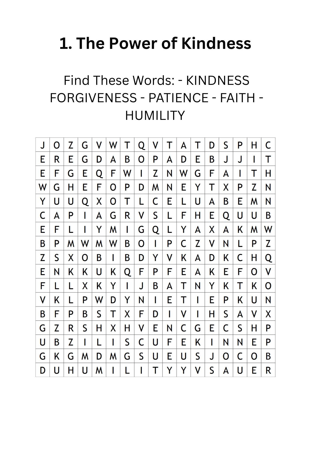 Bible Word Search for Kids: 21 Faith-filled Puzzles to Learn God’s Word ...