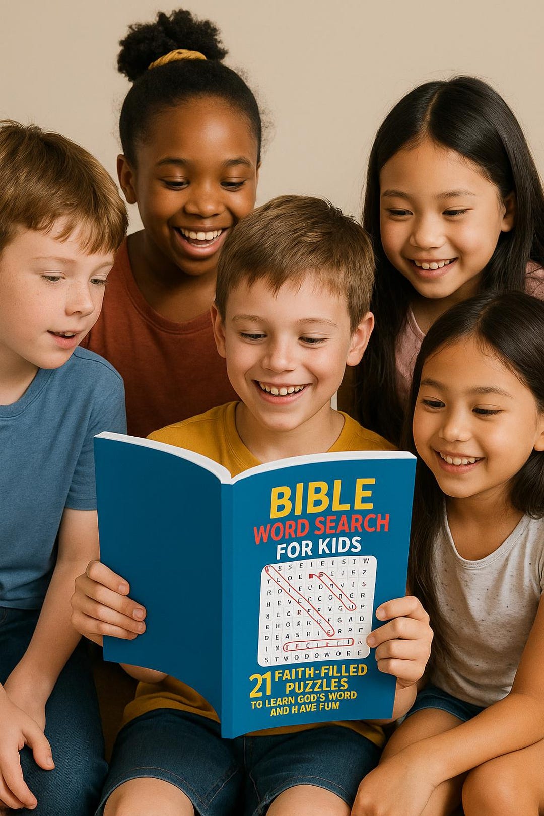 Bible Word Search for Kids: 21 Faith-filled Puzzles to Learn God’s Word ...
