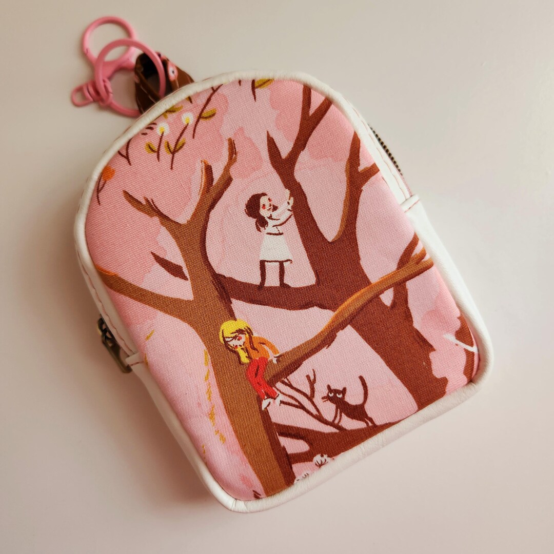 Heather Ross Tiger Lily Mini Backpack Girls Climbing Trees - Etsy