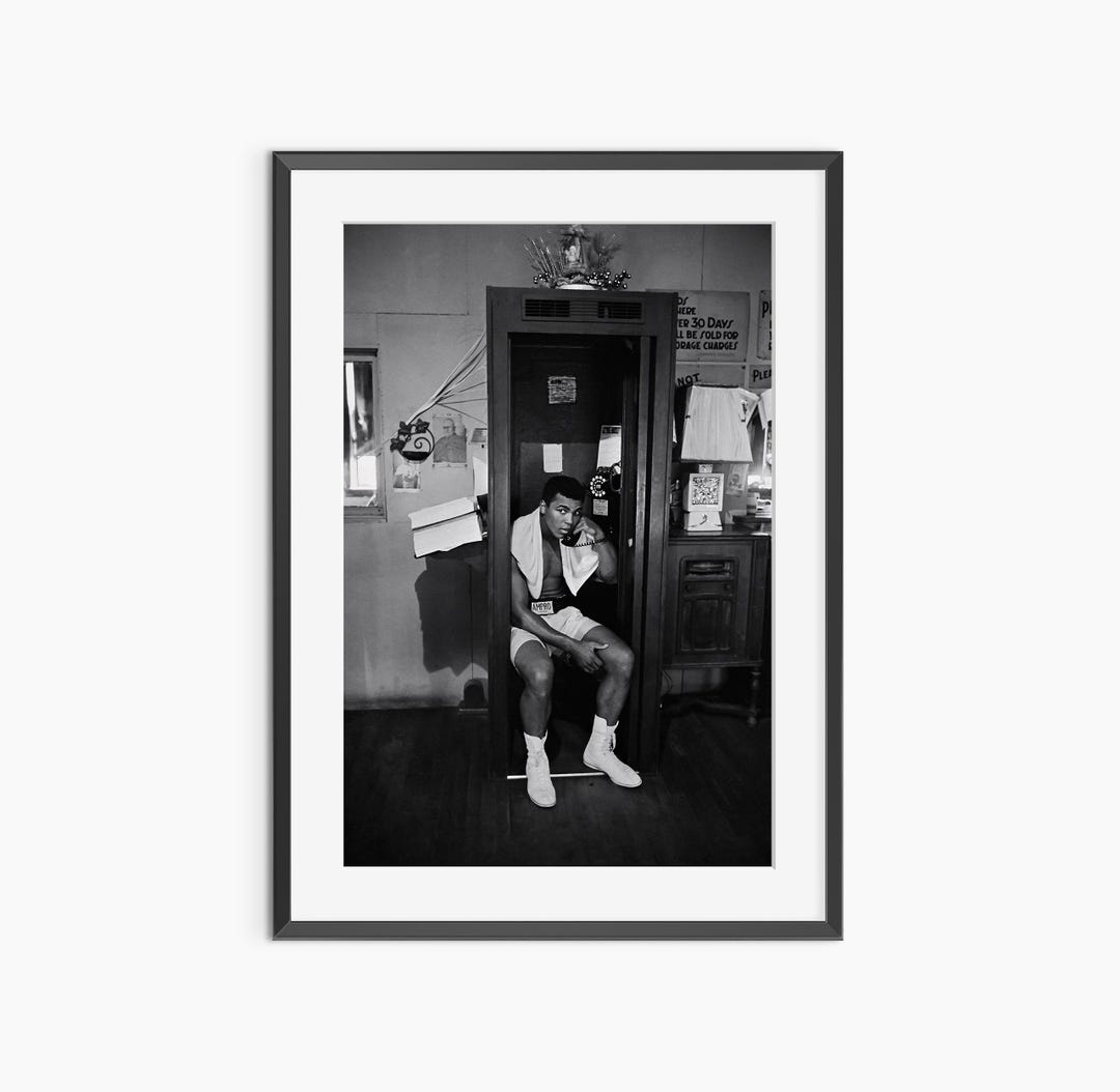 Muhammad Ali, Photography Prints, Muhammad Ali Poster, Boxing Print ...