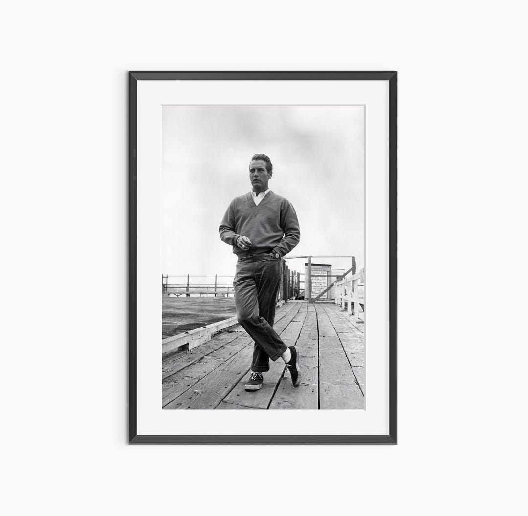 Paul Newman Print, Photography Prints, Paul Newman, Hollywood Star ...