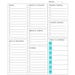 Grocery & Menu List | Digital Download | PDF Printable | Black Font | 8 ...