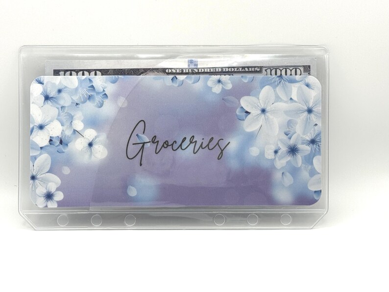 Cash Envelopes | Semi-circle Double Pocket Envelope | Clear Plastic ...