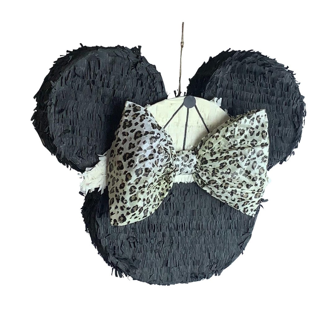 MINNIE MOUSE SAFARI Bow Pinata Handmade & Personalized - Etsy
