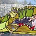 Stained Glass T-rex Dinosaur Sun Catcher - Made to Order Colors May ...