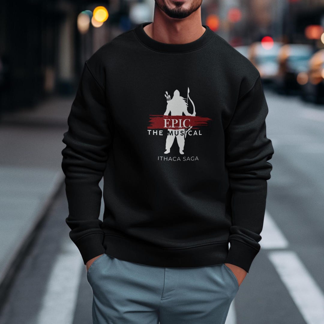 Ithaca Saga EPIC the Musical Sweatshirt | Music Lover Gift | Musical ...
