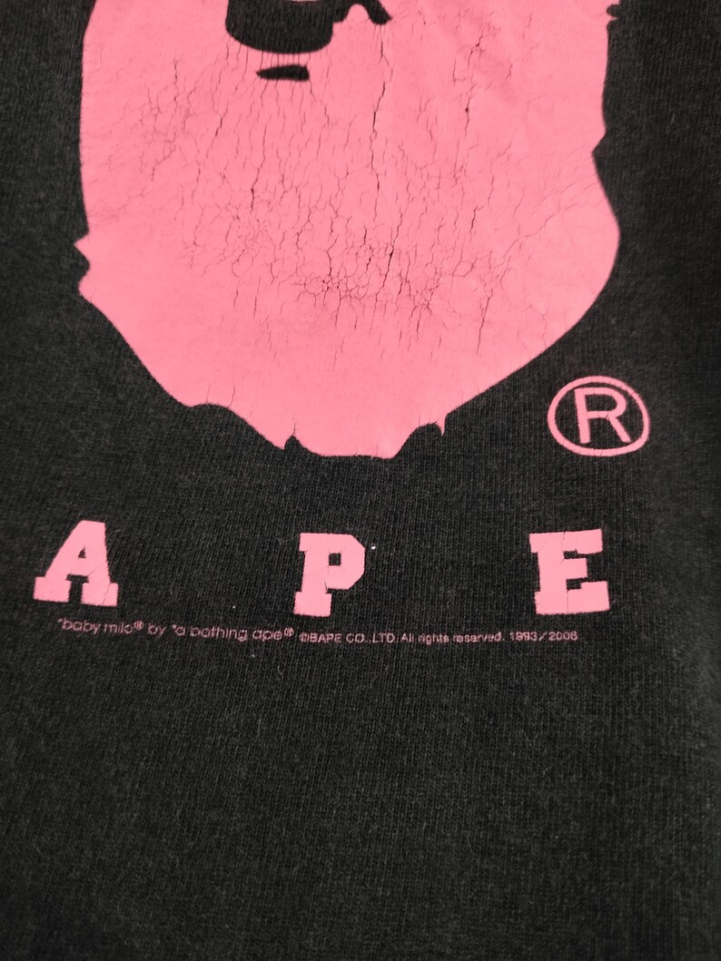 Vintage Y2K Baby Milo A Bathing Ape Busy Work Tshirt - Etsy
