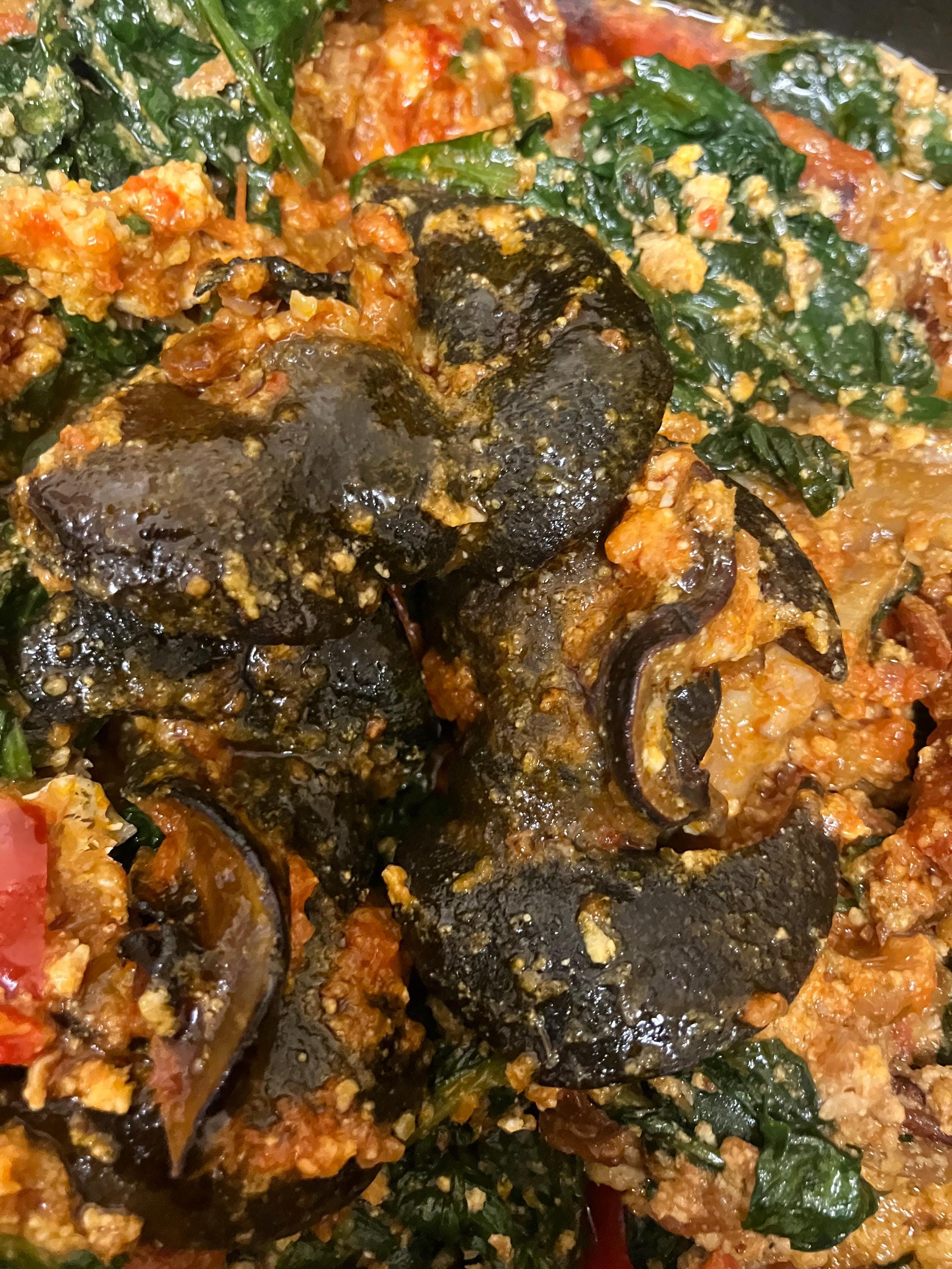 Oven Dried Snail Organic Nigerian BUSH Snails Variations - Small Chops ...