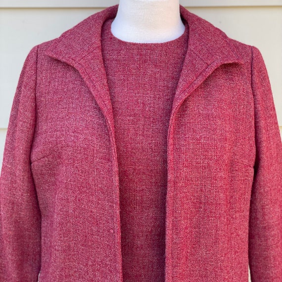 1960s Matching Wool Coat & Dress - Gem