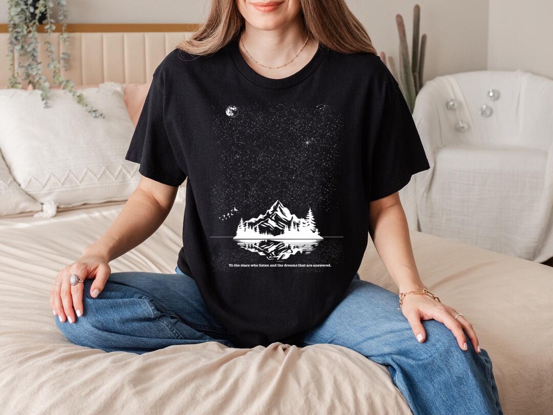 ACOTAR Shirt With Rhysand Quote, Night Court Bookish Tee, Fantasy Book ...