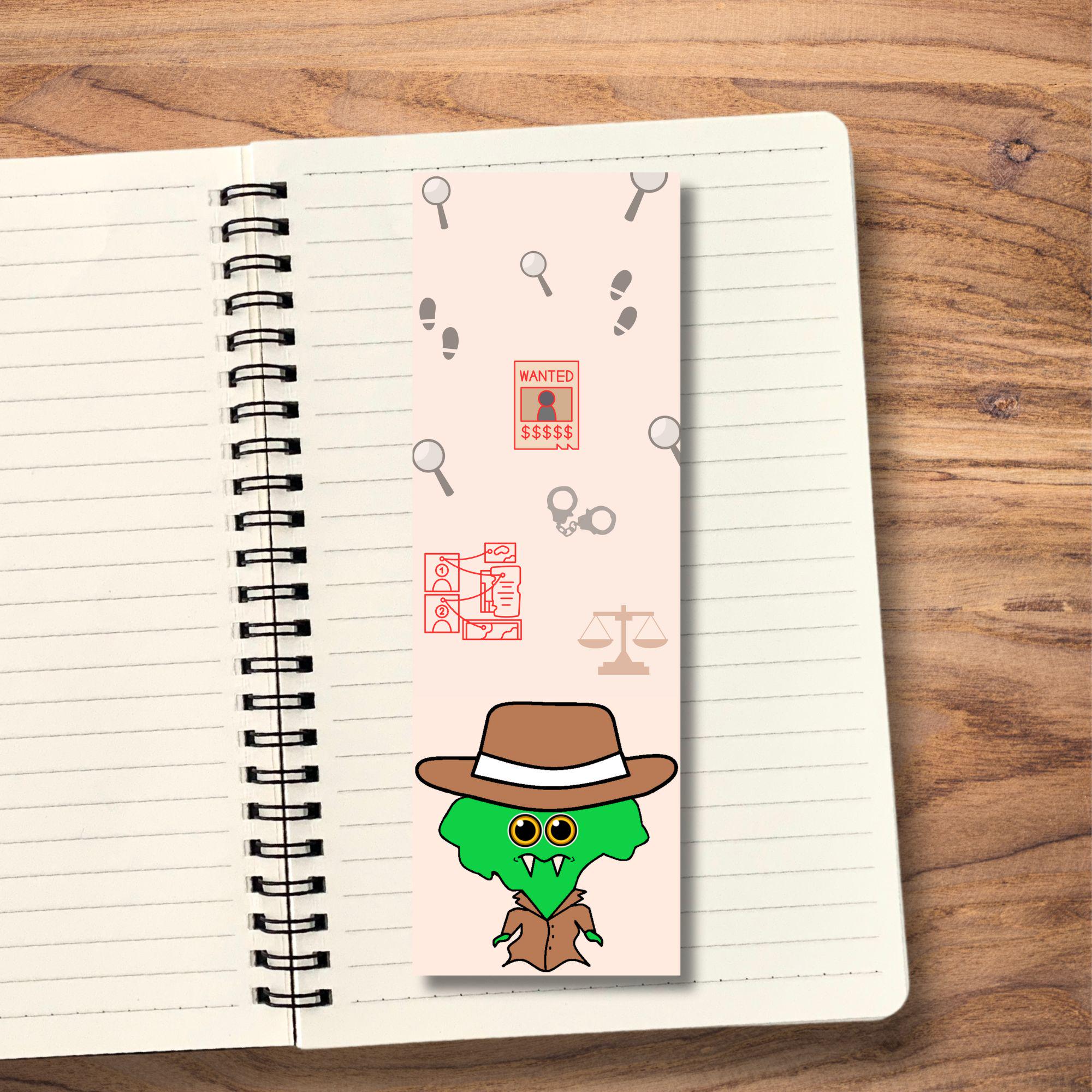 5 Broco's Dream Printable Bookmarks, Broccoli Bookmark, Digital ...