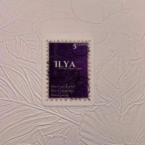 Ilya Stamp Sticker - Book Inspired Destination Stamps - Powerless by ...