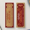 CARAVAL Ticket Bookmark - Digital Download - Etsy