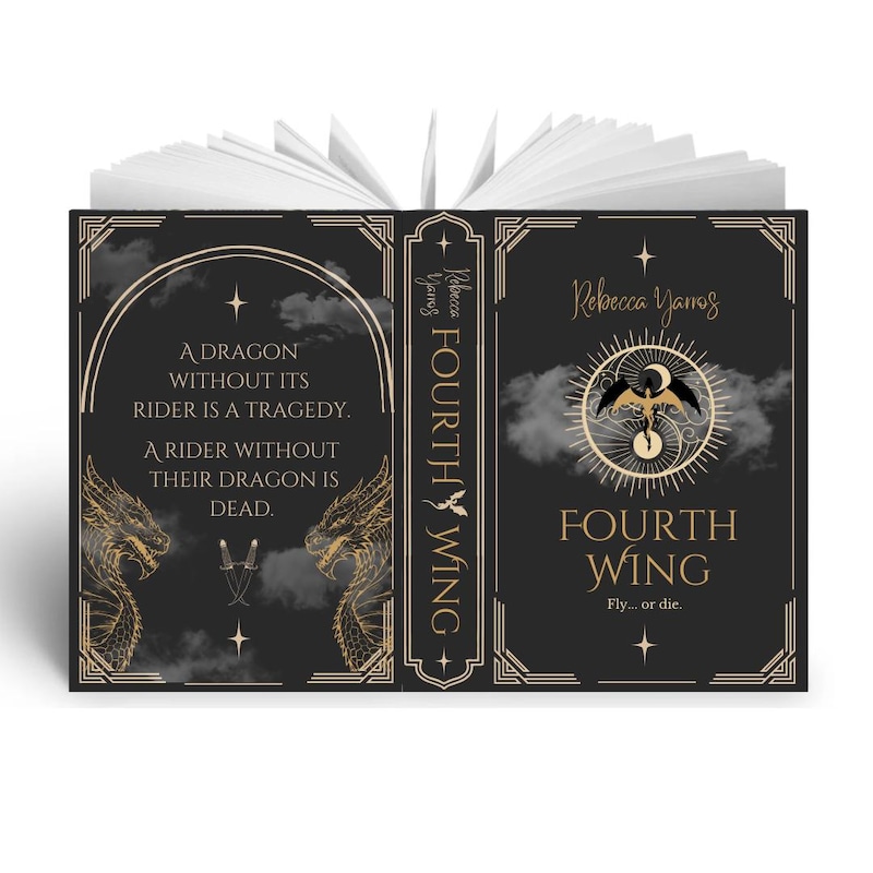 Fourth Wing Cover Jackets - Etsy