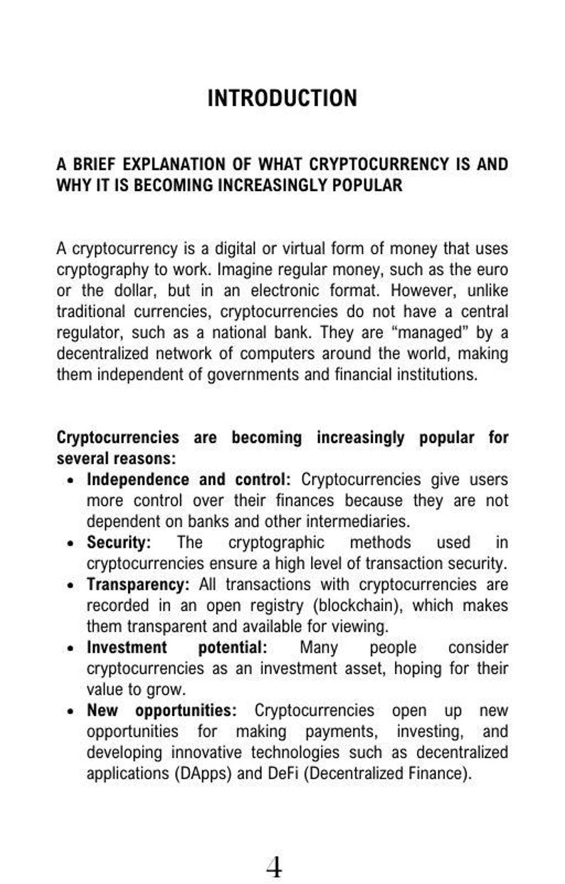 Cryptostart: Your Easy Way Into the World of Cryptocurrencies - Etsy