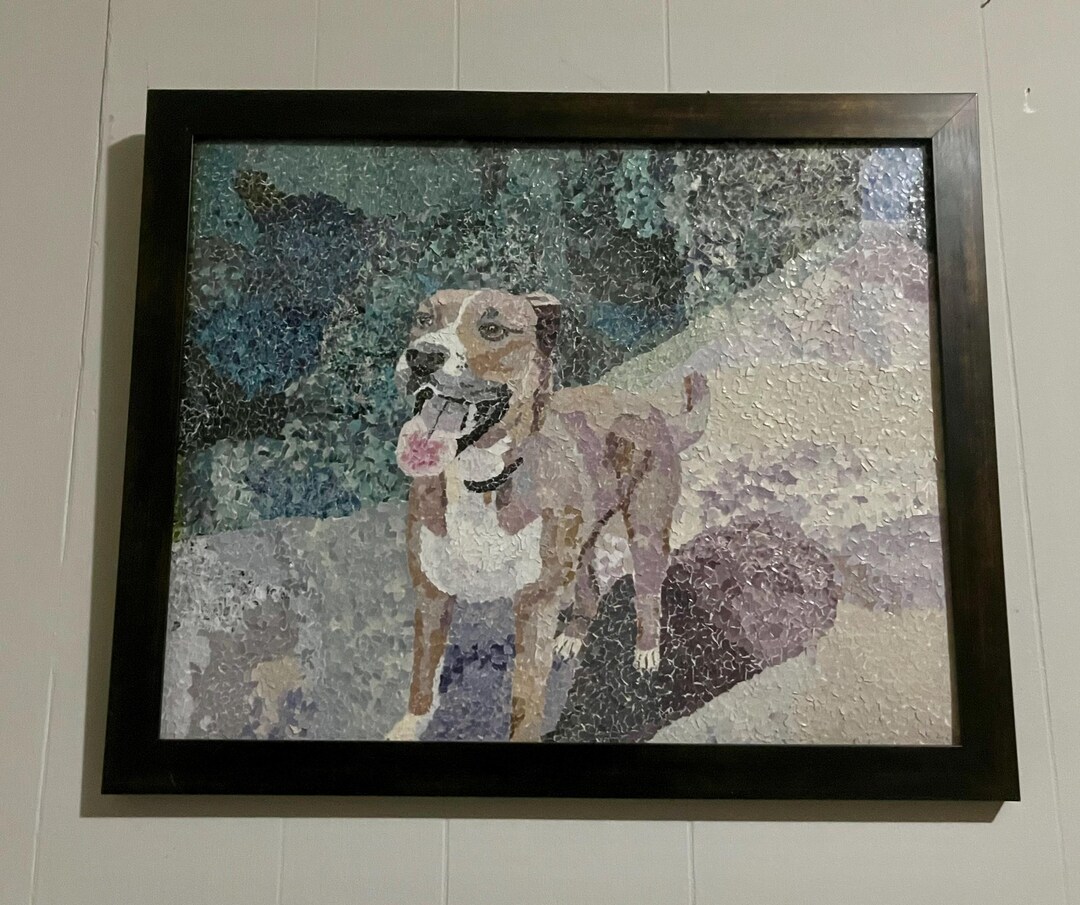 Boxer Mosaic - Etsy