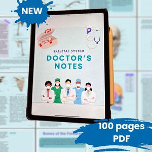 Skeletal System Anatomy Study Guide Medical & Nursing School Resource ...