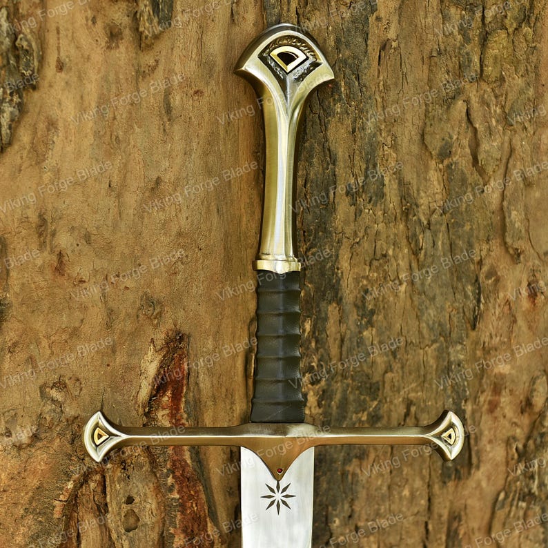Anduril Sword – Lord of the Rings Sword – Narsil Anduril Fantasy Sword ...
