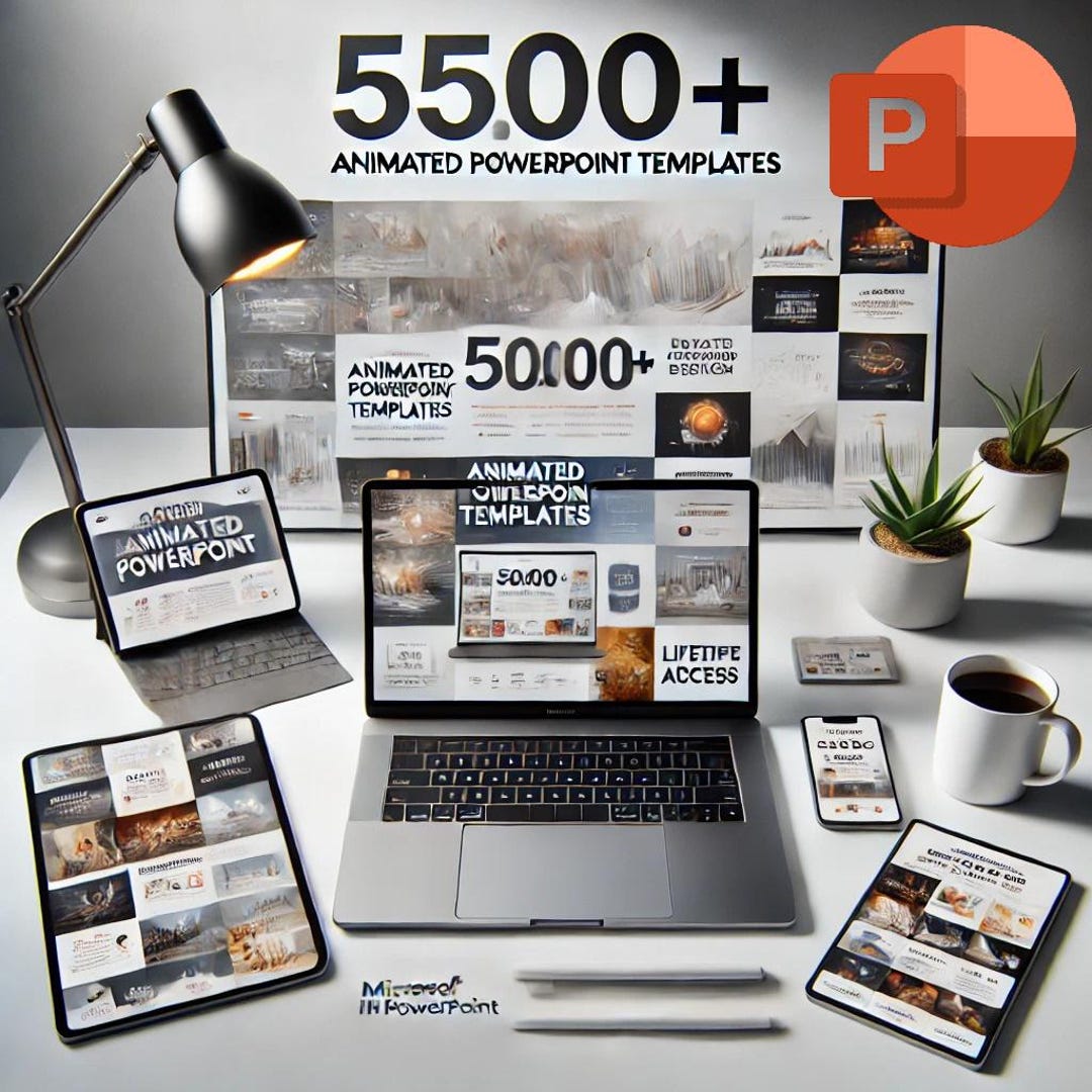 50,000+ Animated Powerpoint Templates | Multipurpose Slides Bundle - Etsy