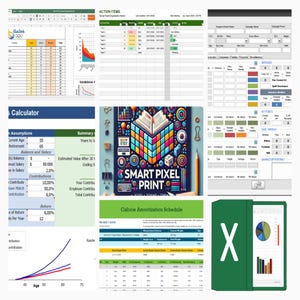Ultimate Excel Templates Bundle: Finance, Tracking, Analysis & More - Etsy