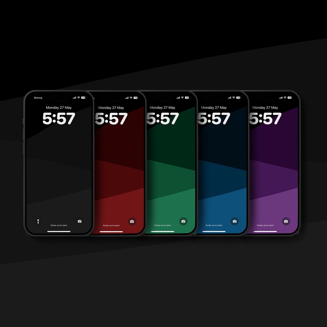 The Angles Pack iPhone Wallpaper Quintet - Etsy