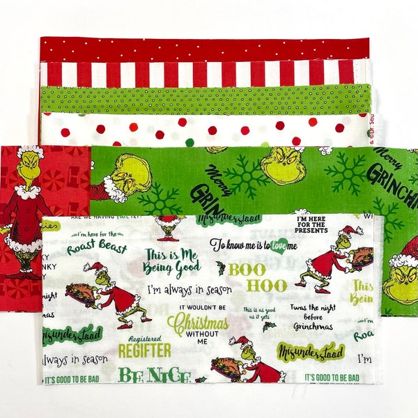Grinch Quilt Kit - Etsy