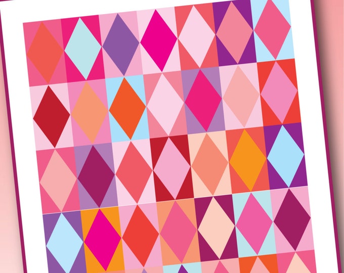 PDF COLOR ME Quilt Pattern - Etsy