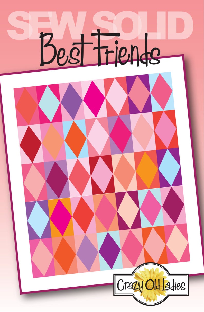 PDF BEST FRIENDS Quilt Pattern - Etsy