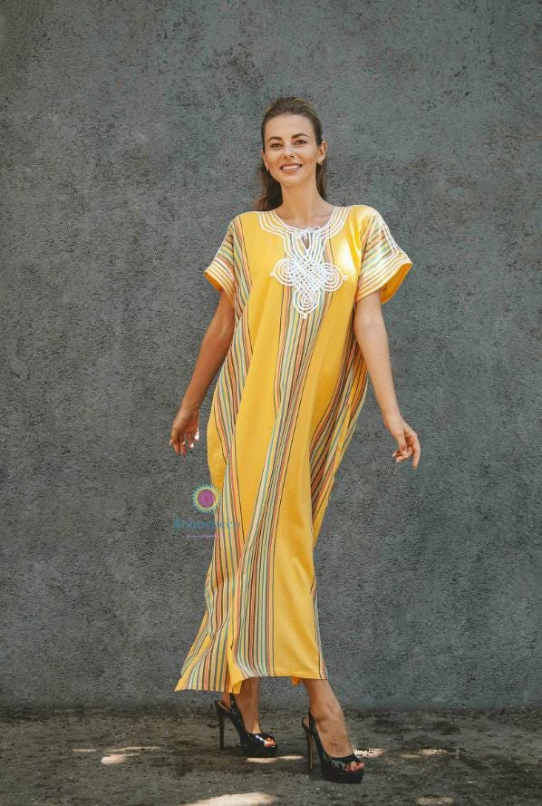 Caftan Marocain, Caftan Africain, Abaya Arabe, Robe Dubaï, Caftan De ...