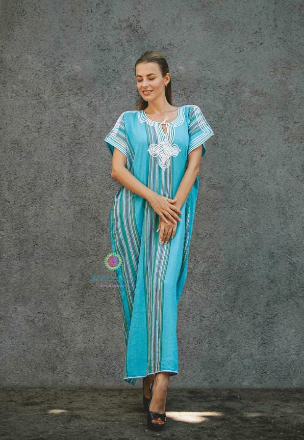 Caftan Marocain, Caftan Africain, Abaya Arabe, Robe Dubaï, Caftan De ...