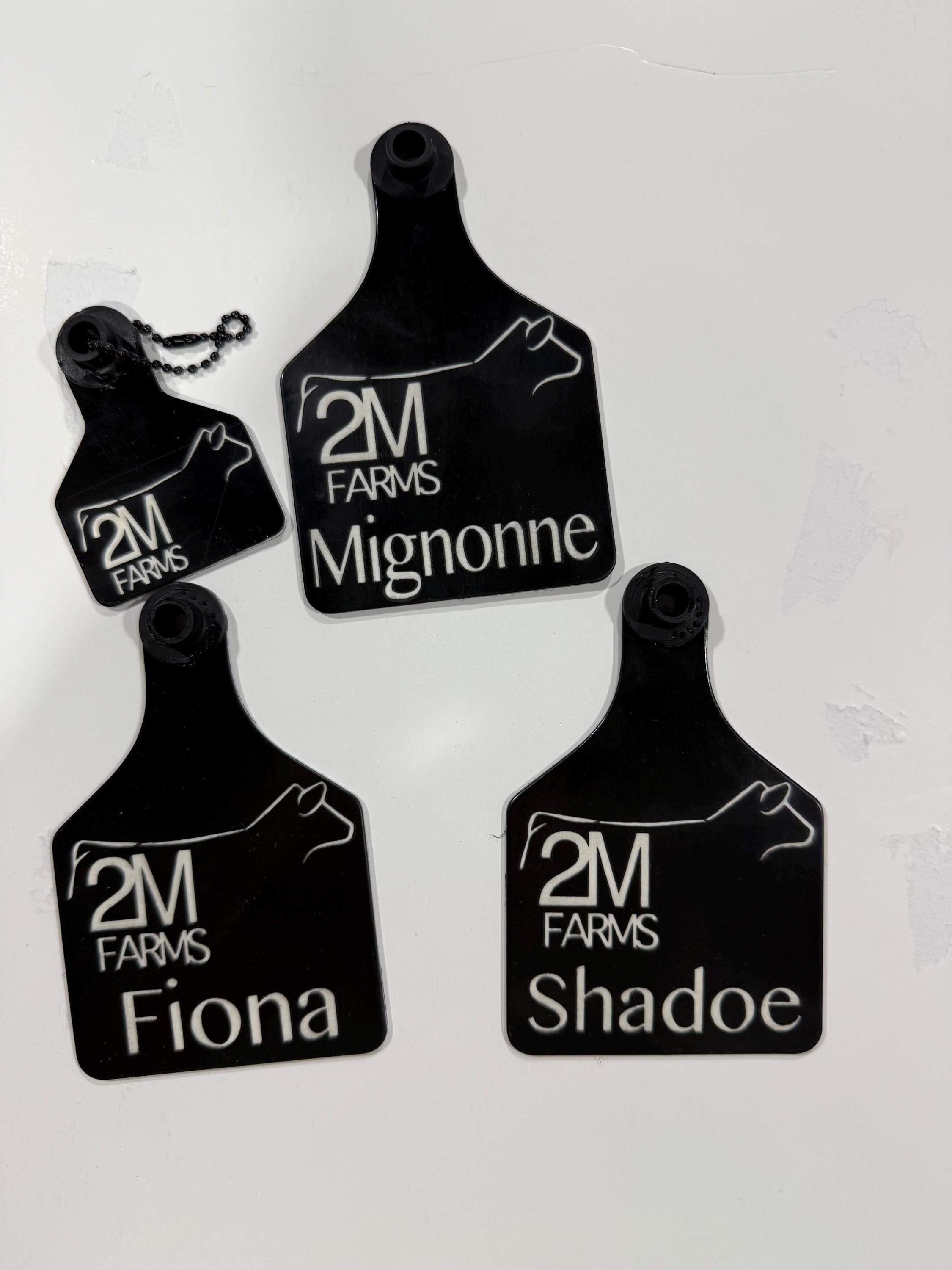 Custom Engraved Livestock Ear Tags - Etsy