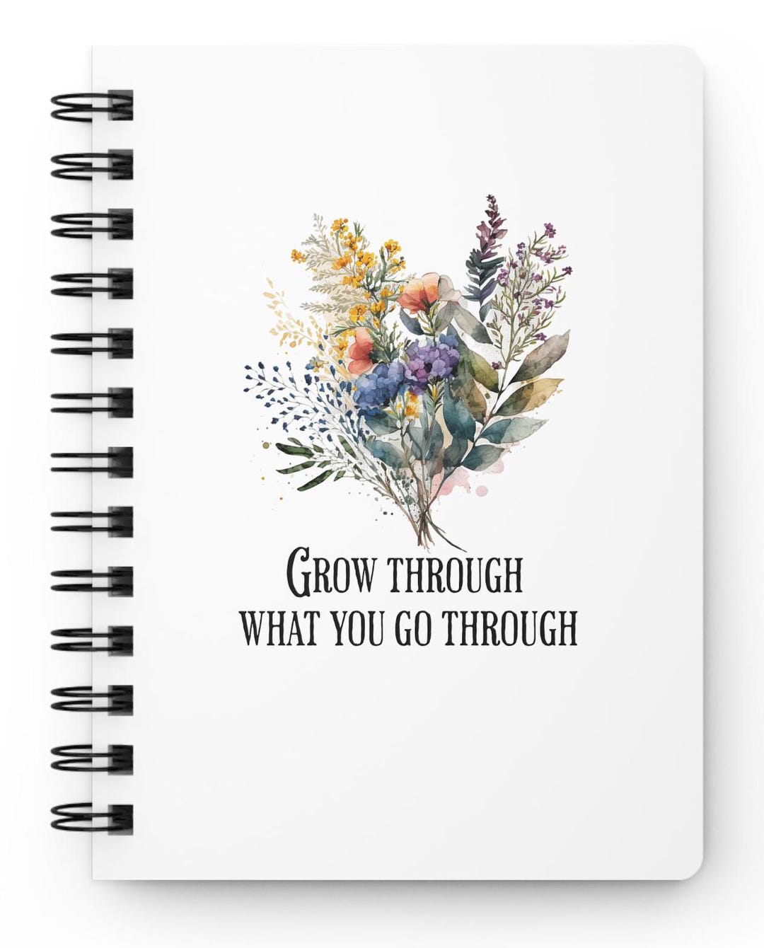 Self Growth Spiral Bound Journal Personal Development Diary, Positive ...