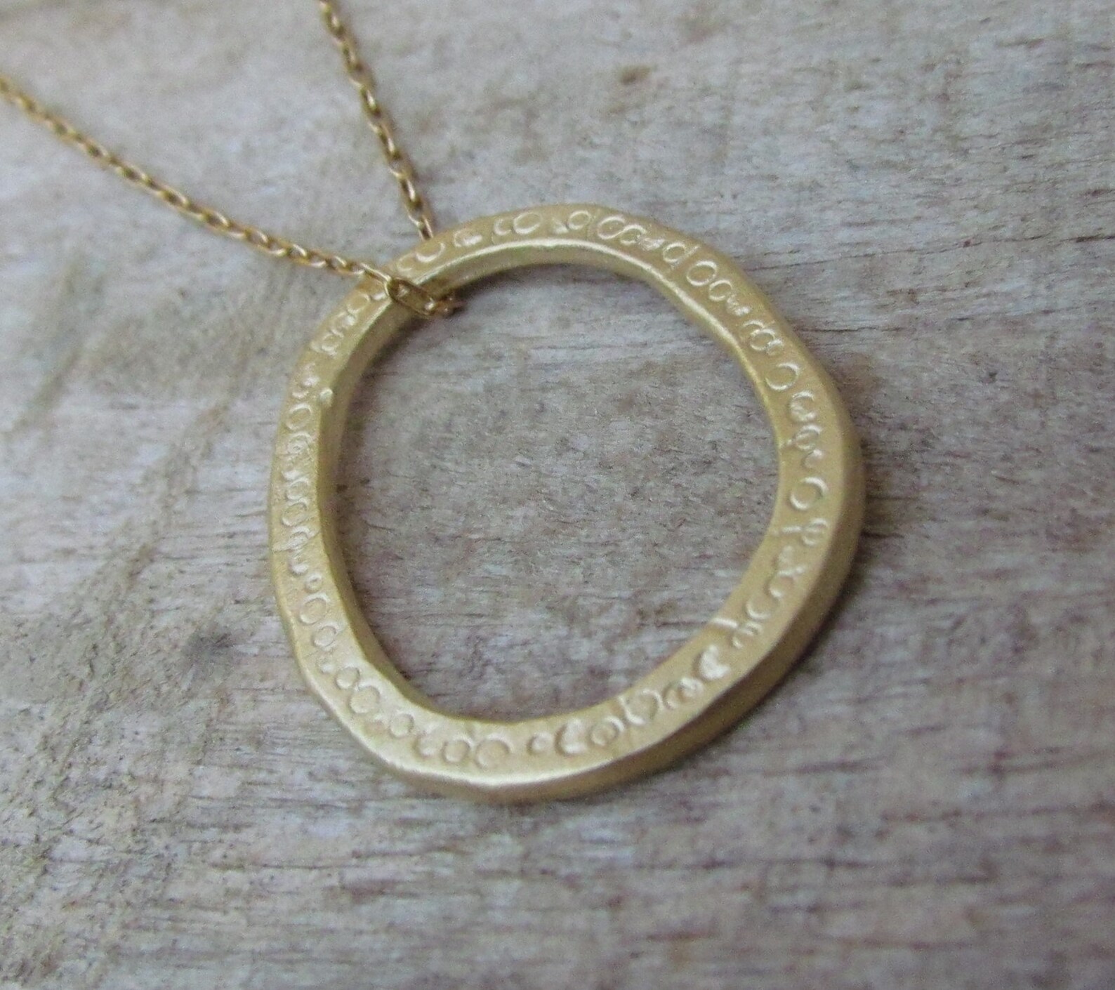 Organic Oval Necklace Everyday Necklace Layering Necklace - Etsy