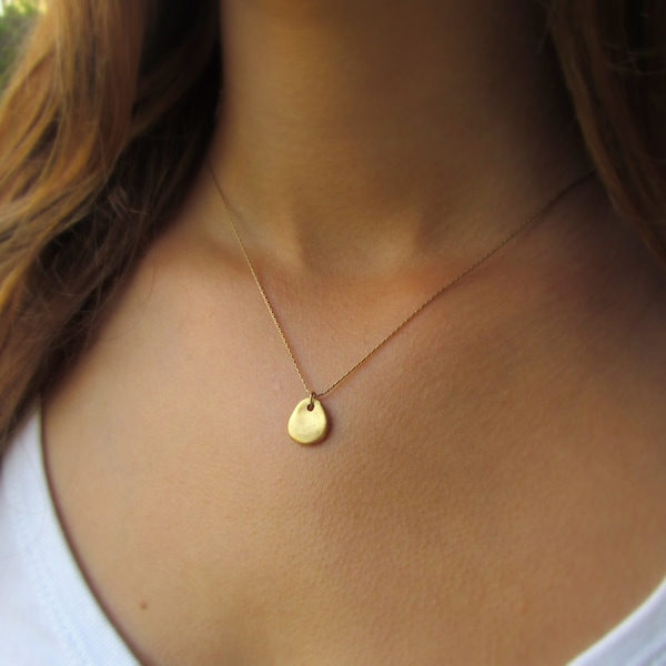 Simple Gold Necklace - Etsy