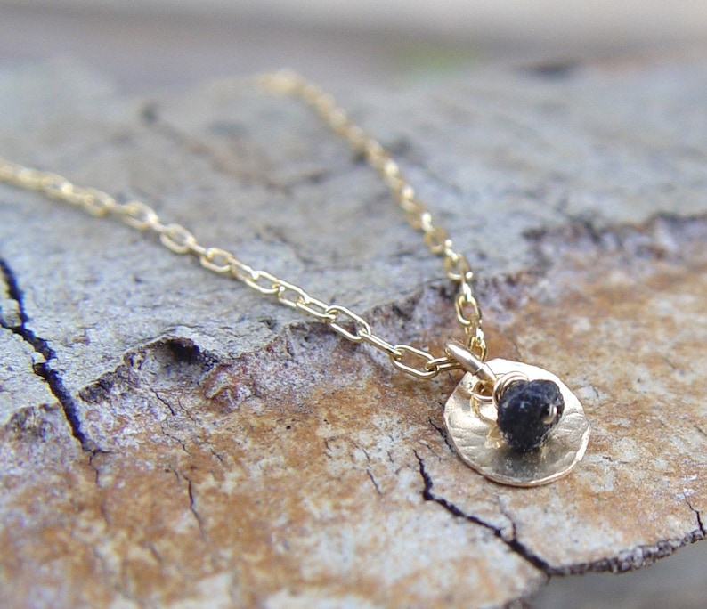 Raw Diamond Necklace, Raw Diamond Jewelry, Rough Diamond Necklace ...
