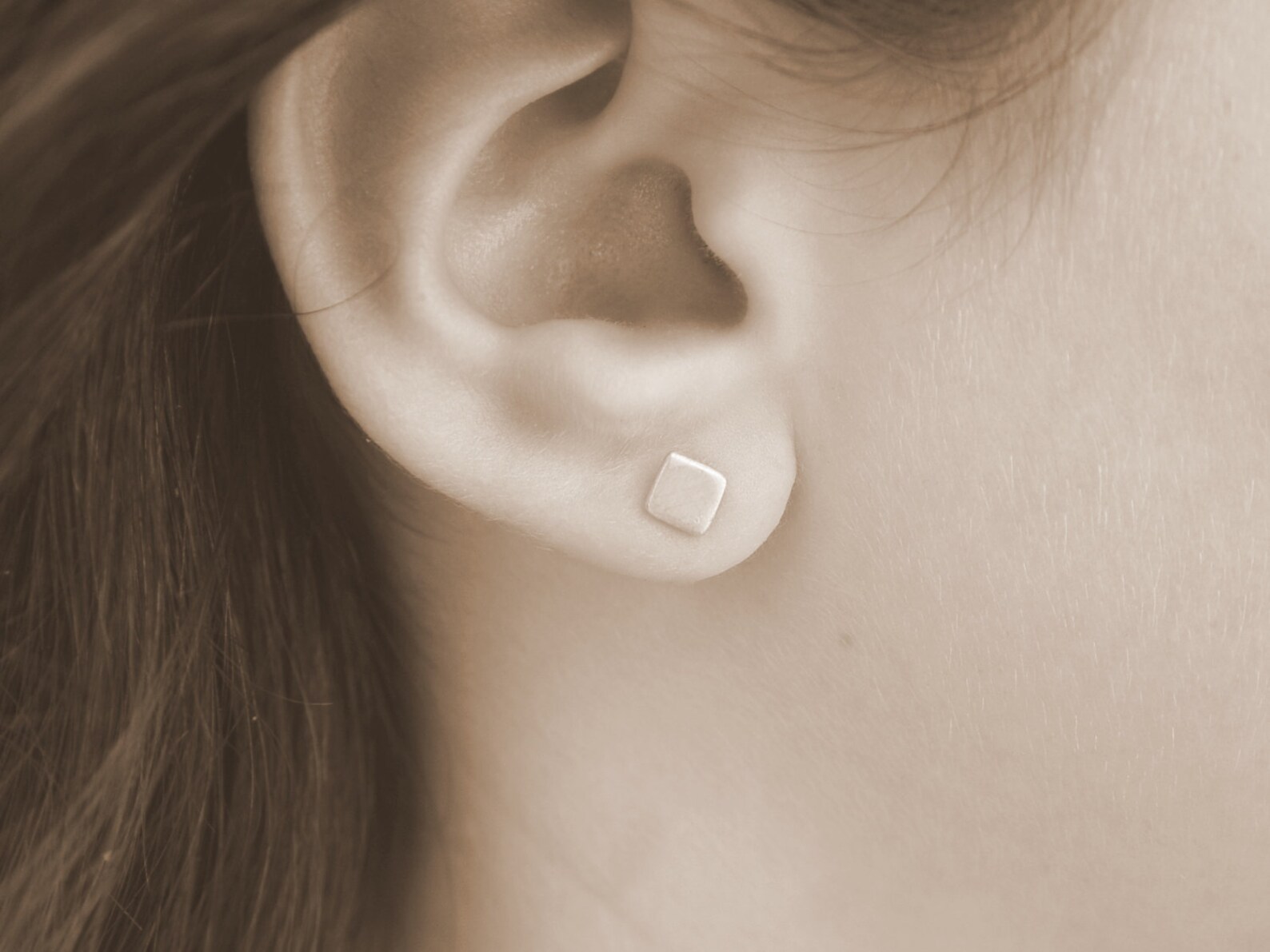 Silver Stud Earrings 5mm Small Silver Earrings Silver Stud - Etsy