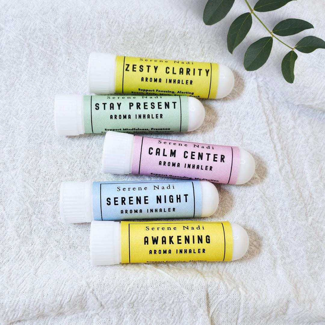 Aroma Oil Inhaler Aroma Oil Inhaler Stick Aromatherapy Nasal Inhaler ...