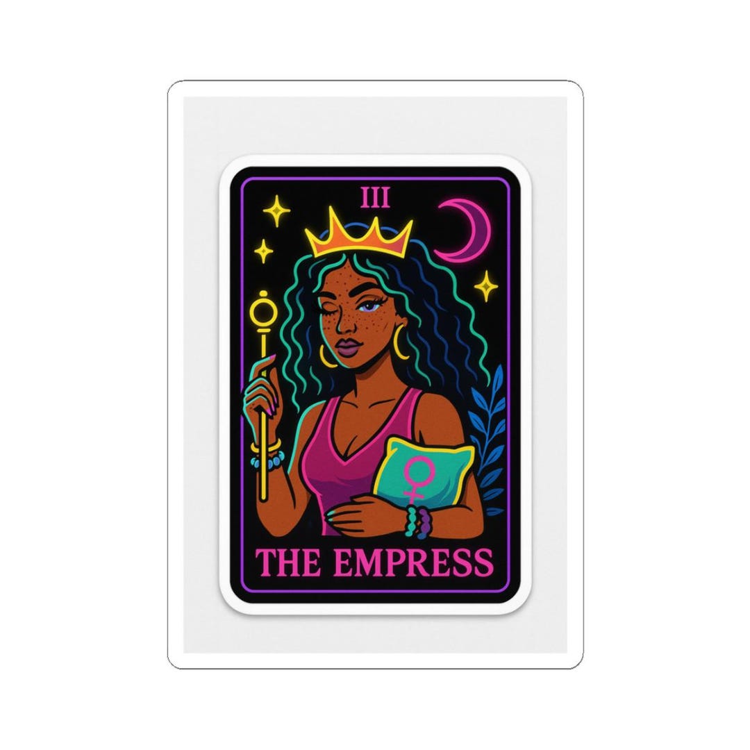 Mystical Empress Kiss-cut Stickers | Tarot-inspired Art | Spiritual ...